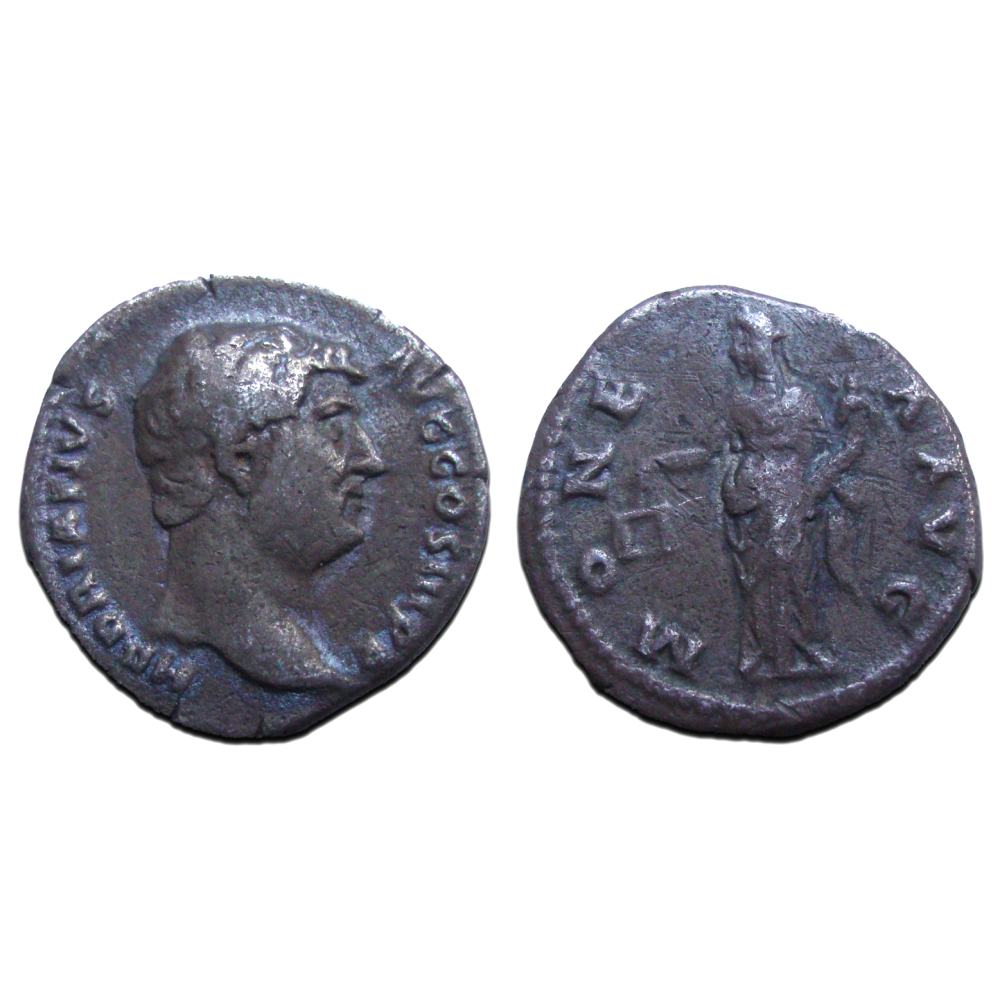 Hadrianus - MONETA denarius (D2331) - Moneta denarius | RomanCoinShop.com
