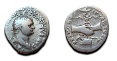 Domitianus - As Minerva (D23126) - Minerva AS | RomanCoinShop.com