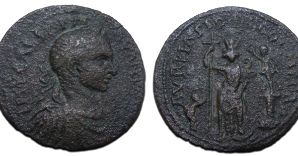 Elagabal - Astarte Sidon rare (F2109) - Astarte sidon | RomanCoinShop.com