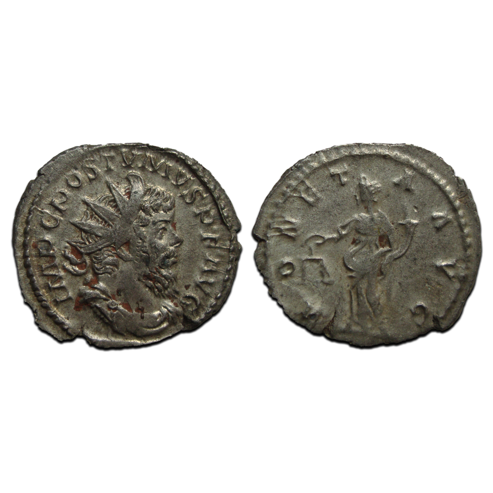 Postumus - MONETA silvered (F23117) - Moneta | RomanCoinShop.com