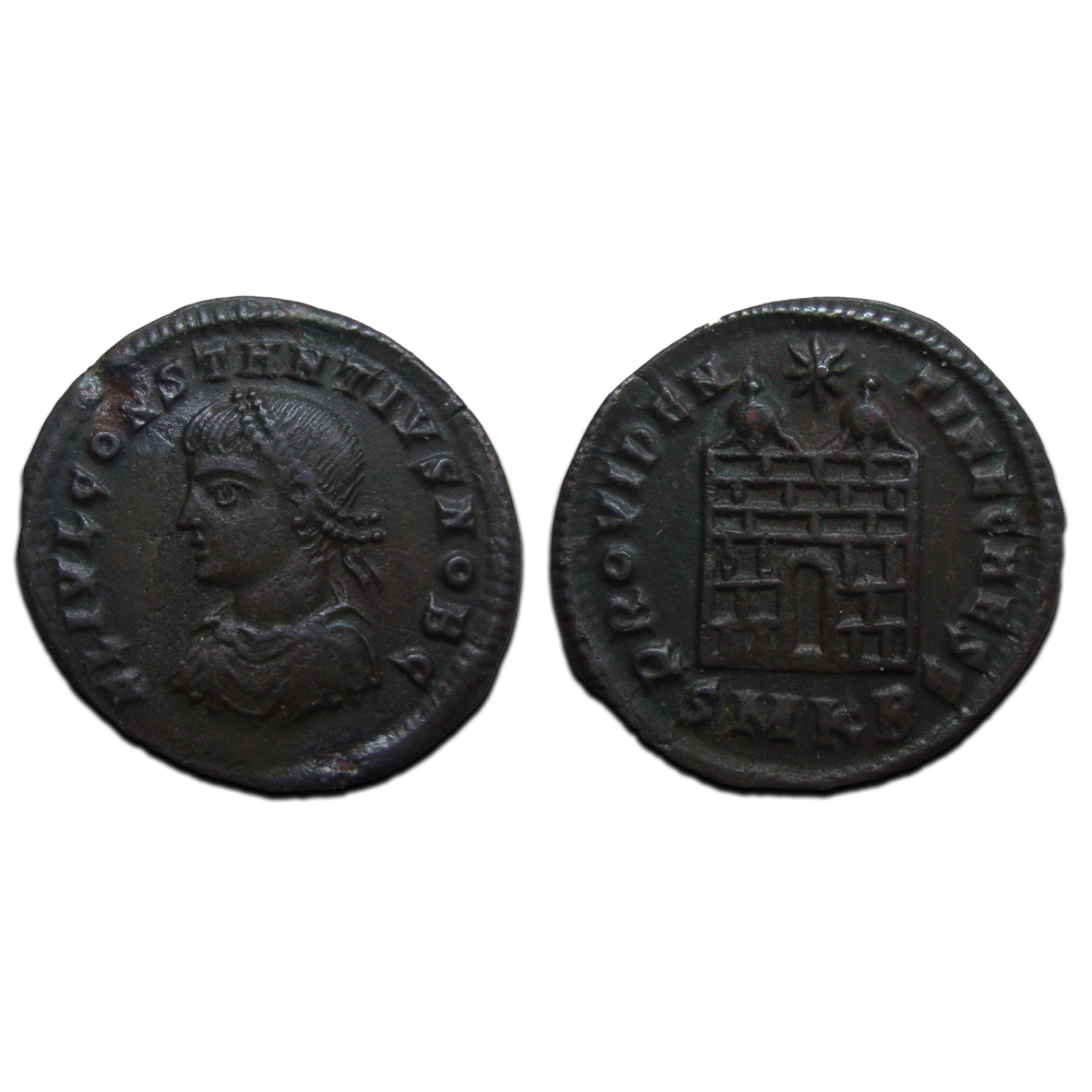 Constantius II - campgate cyzicus (F2425) - campgate SMKB ...