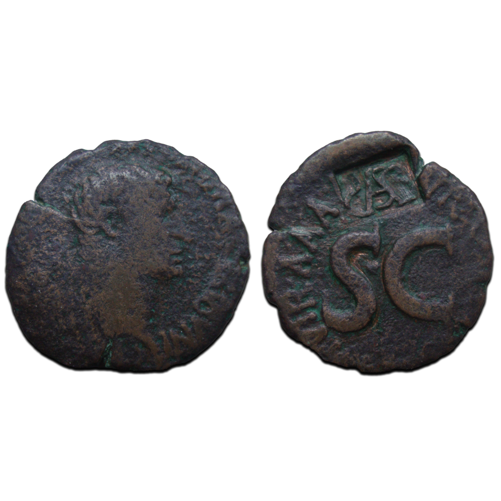 Augustus - Moneyer issue with Caligula counter mark (F2426) - Moneyer ...