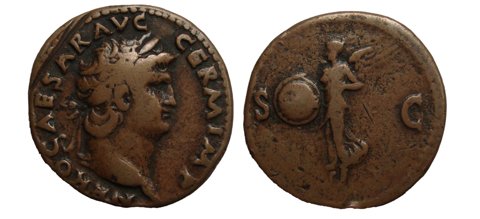Nero - Victory AS! (JA2358) - Victory RIC 312 NERO CAESAR AVG GERM IMP ...