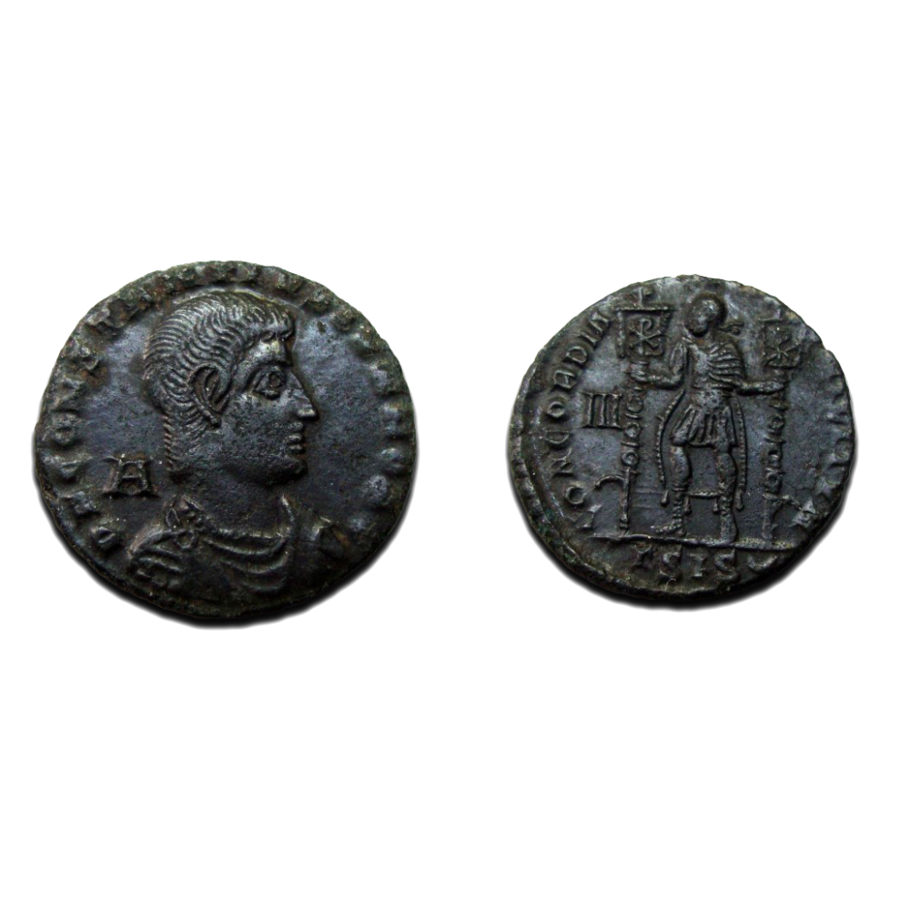 Constantius Gallus - Concordia militum RARE! (JUN2210) - concordia ...