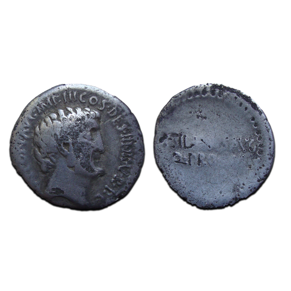 MARC ANTONY - Silanus denarius RARE (JUN2385) - Silanus denarius ...