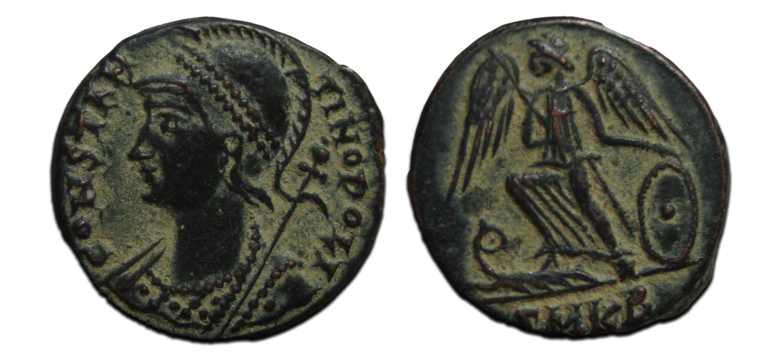 Constantinopolis - Victoria at a ship Cyzicus! (MA2301) - victory on a ...