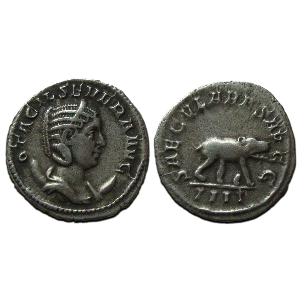 Otacilia Severa - Hippo! (MA2356) - Hippopotumus | RomanCoinShop.com