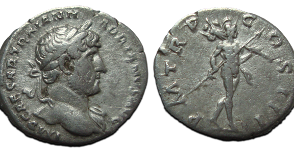 Hadrian - denarius MARS (MA2369) - Mars PM TRP COS III | RomanCoinShop.com