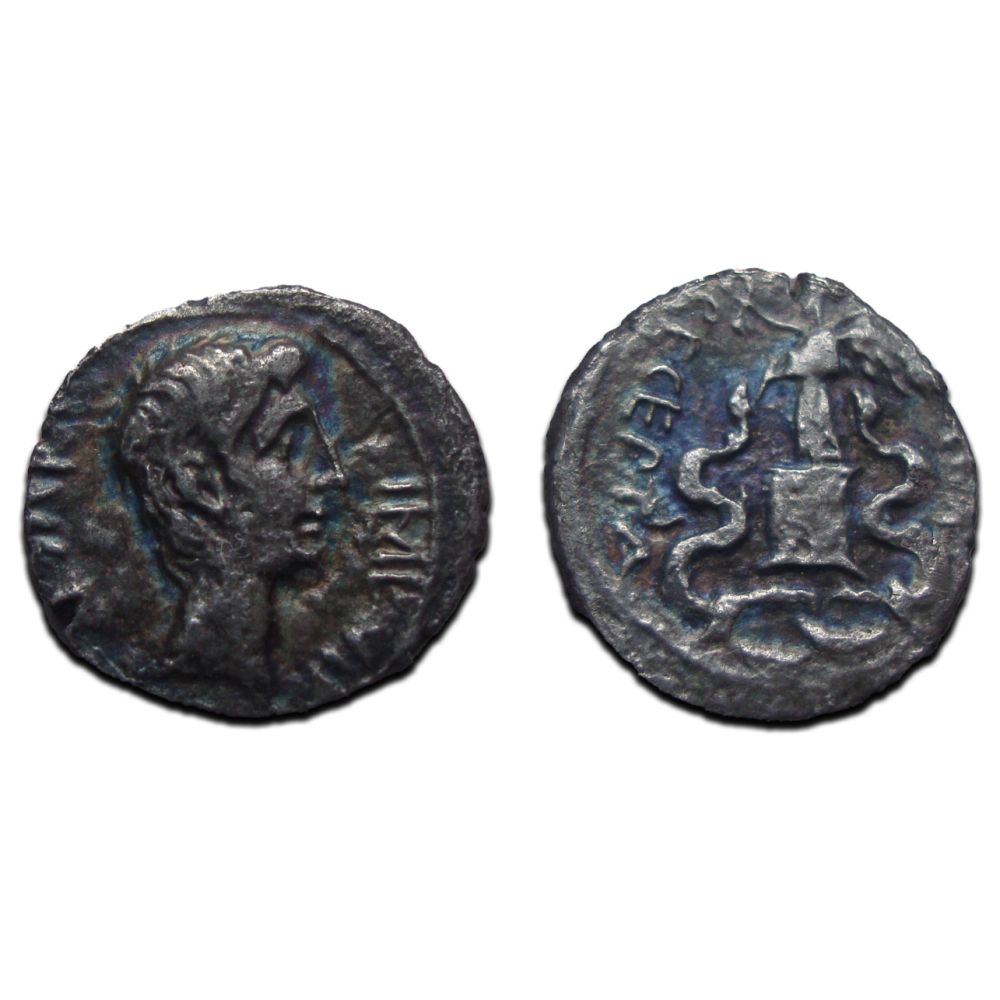 Augustus - quinarius ASIA RECEPTA (MA2423) - quinarius Asia recepta ...