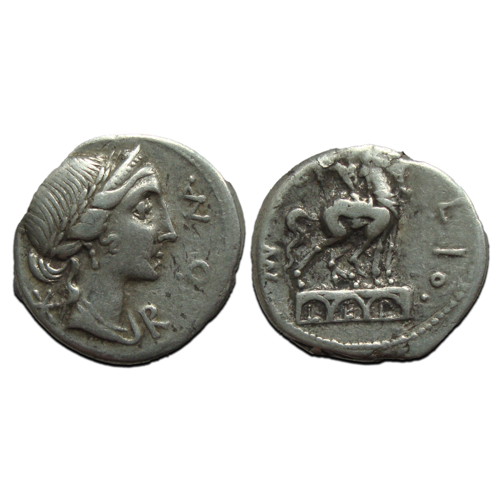 Roman republic - denarius Aemilius Lepidus BC 114 (S2306) - denarius ...
