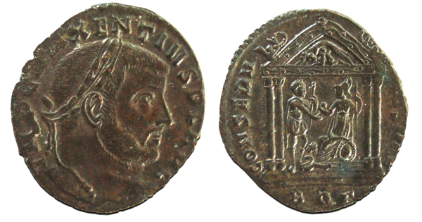 Maxentius - Temple of Rome! (AP23102) - Temple of Rome AQgamma she-wolf ...