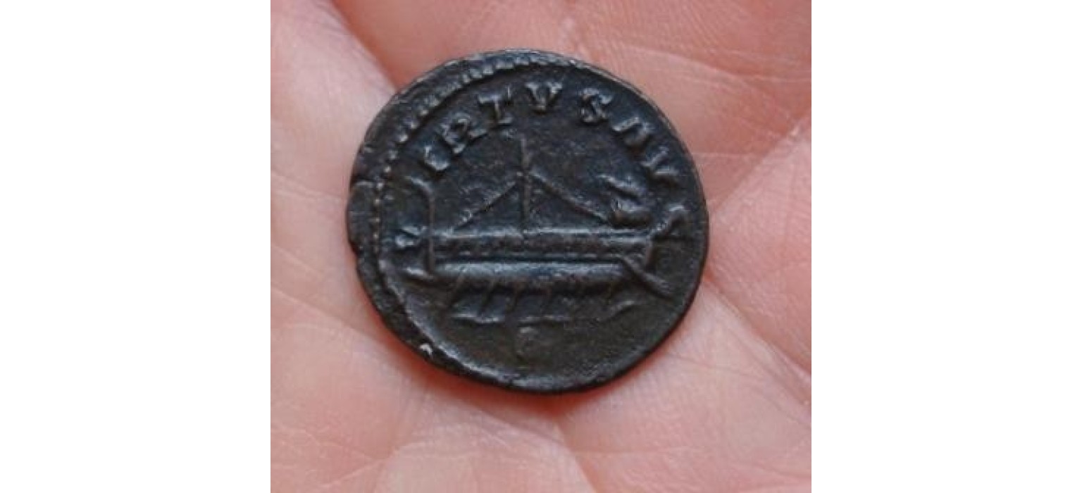 Allectus - Galley rare emperor - Virtvs | RomanCoinShop.com