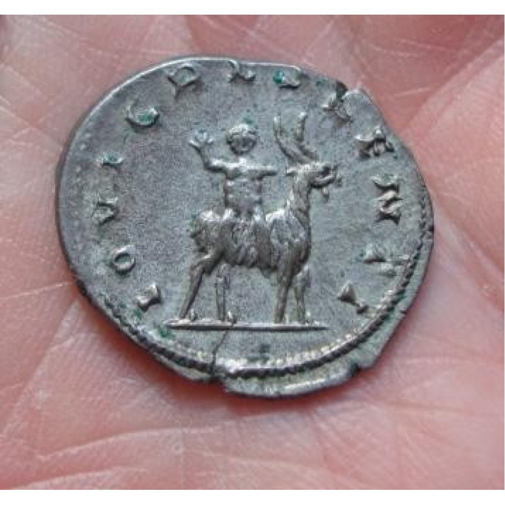 Valerian II - Jupiter on a goat!!! - IOVI CRESCENTI | RomanCoinShop.com