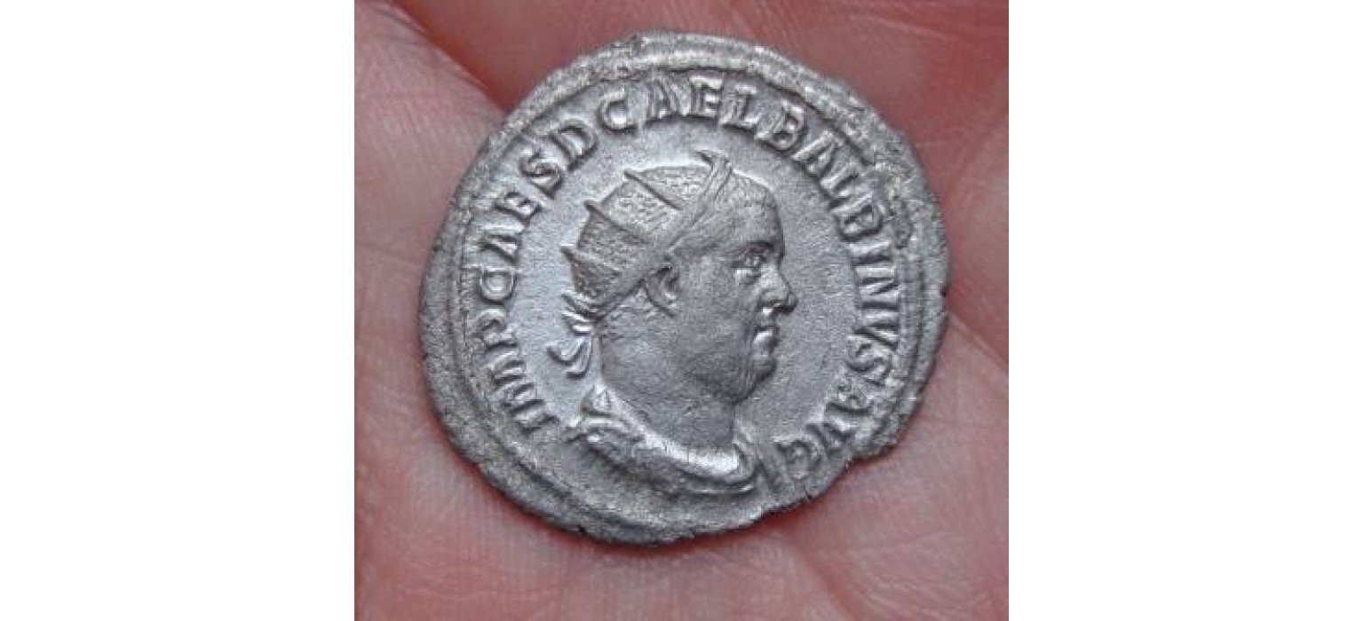 Balbinus -Rare Emperor - Clasped hands | RomanCoinShop.com