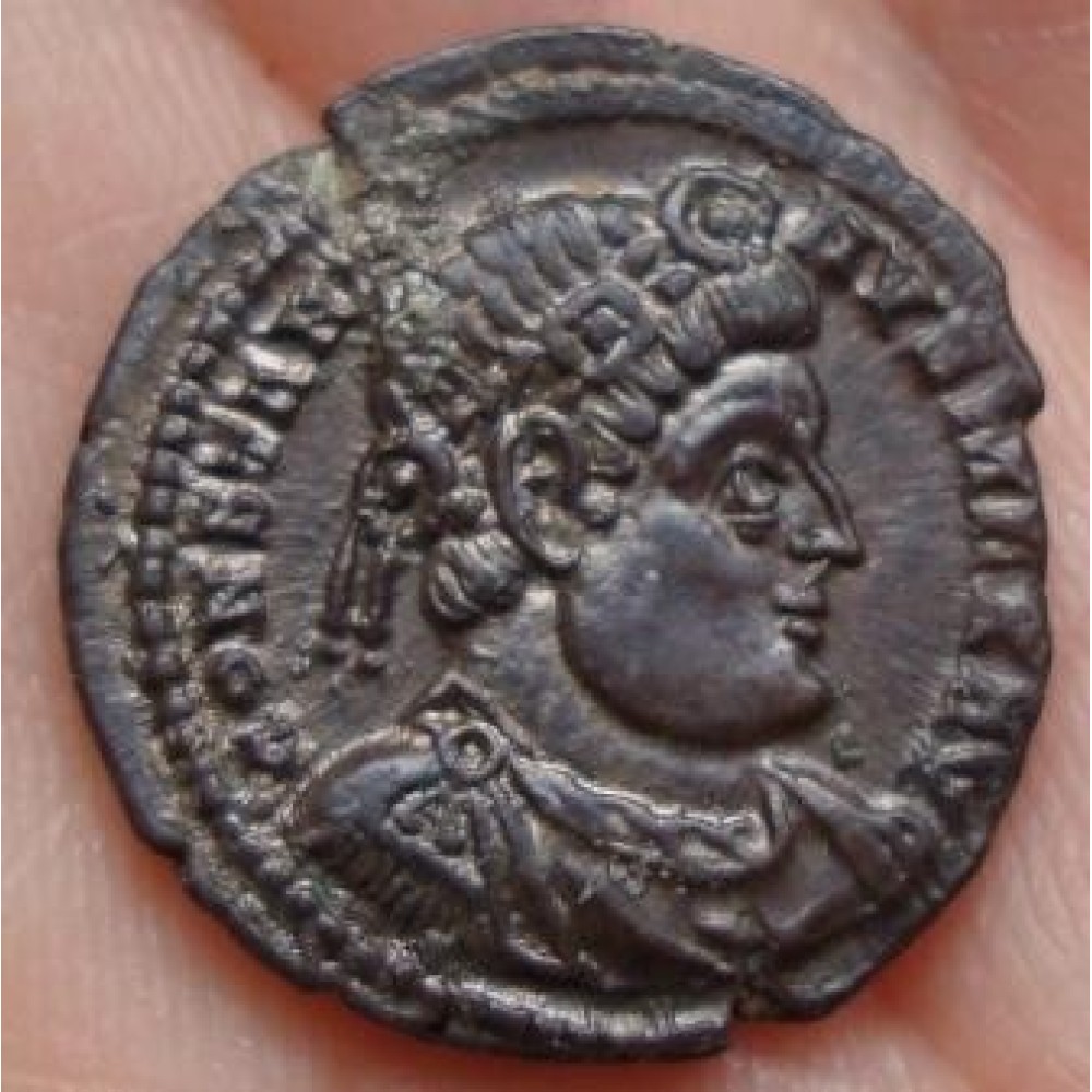 Constantine- Soldiers with standards EF very rare! - gloria exercitus ...