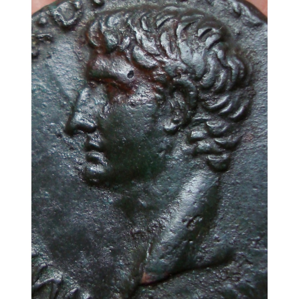 Augustus - BEAUTIFUL COIN (AU1642) - SC IMP CAESAR DIVI F AVGVSTVS IMP ...